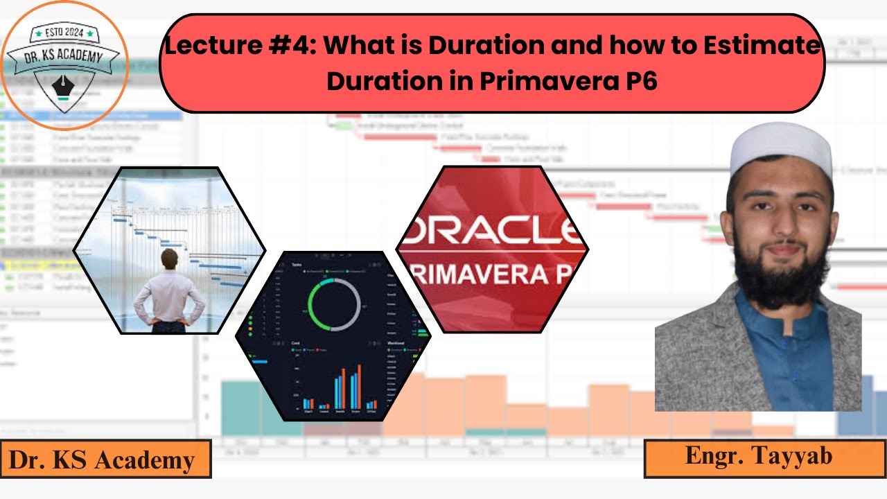 What is Duration and how to Estimate Duration in Primavera P6 | Dr KS ...