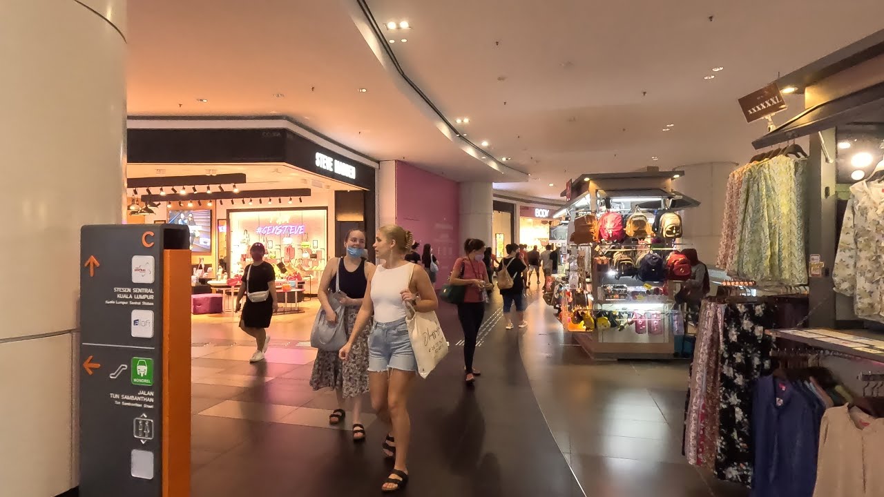 NU Sentral Mall KL Sentral Kuala Lumpur Malaysia 2023☔️ - YouTube
