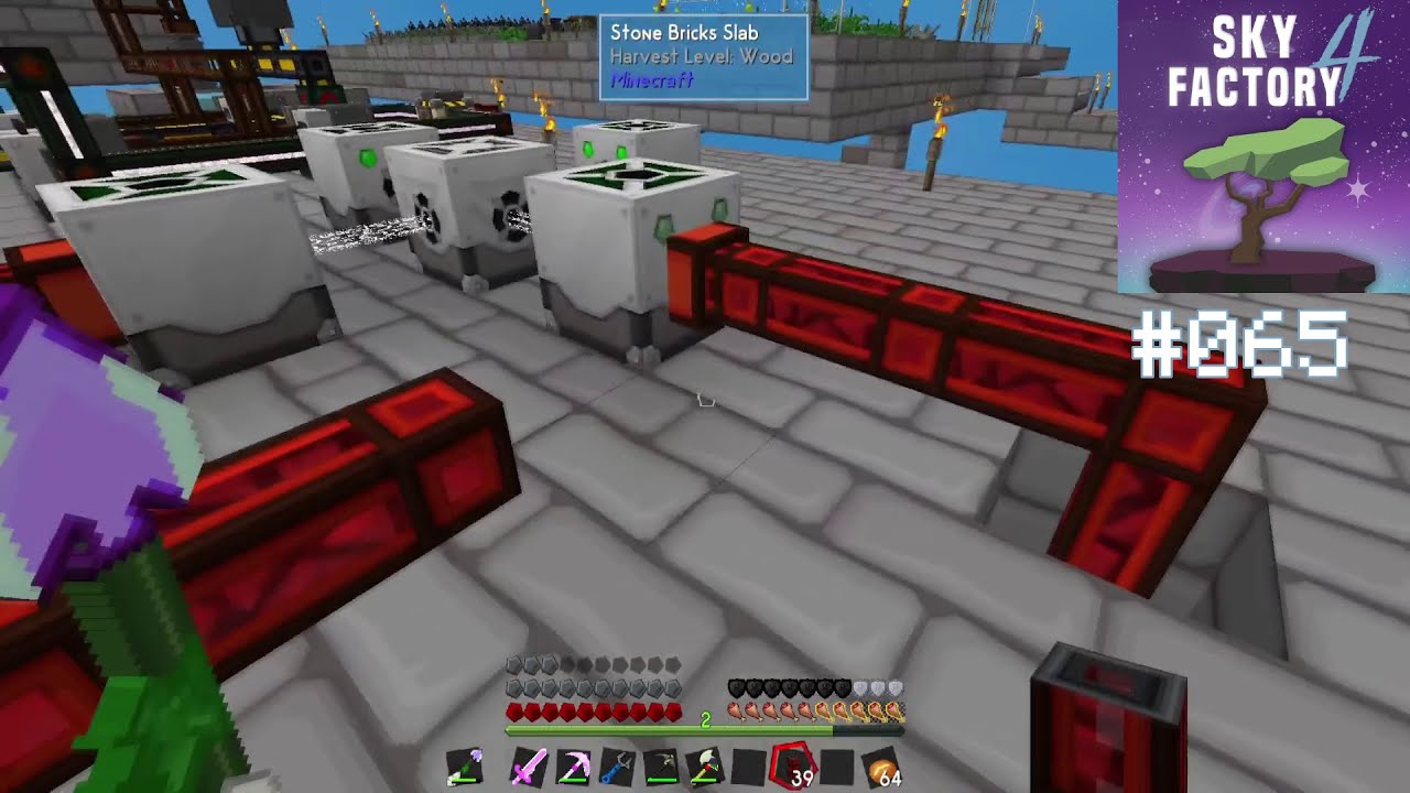 Laser Drill! - Let's Play Minecraft: SkyFactory 4 - YouTube
