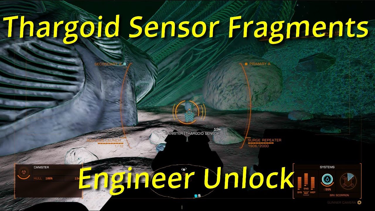 How to Unlock Engineers with Sensor Frags in Elite Dangerous the fast ...