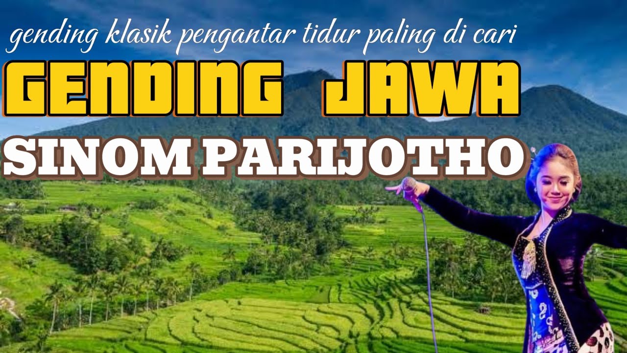 GENDING JAWA || SINOM PARIJOTHO - YouTube