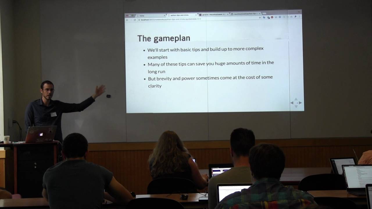 Tal Yarkoni - Neurohackweek - Python tips and tricks - QuadExcel.com