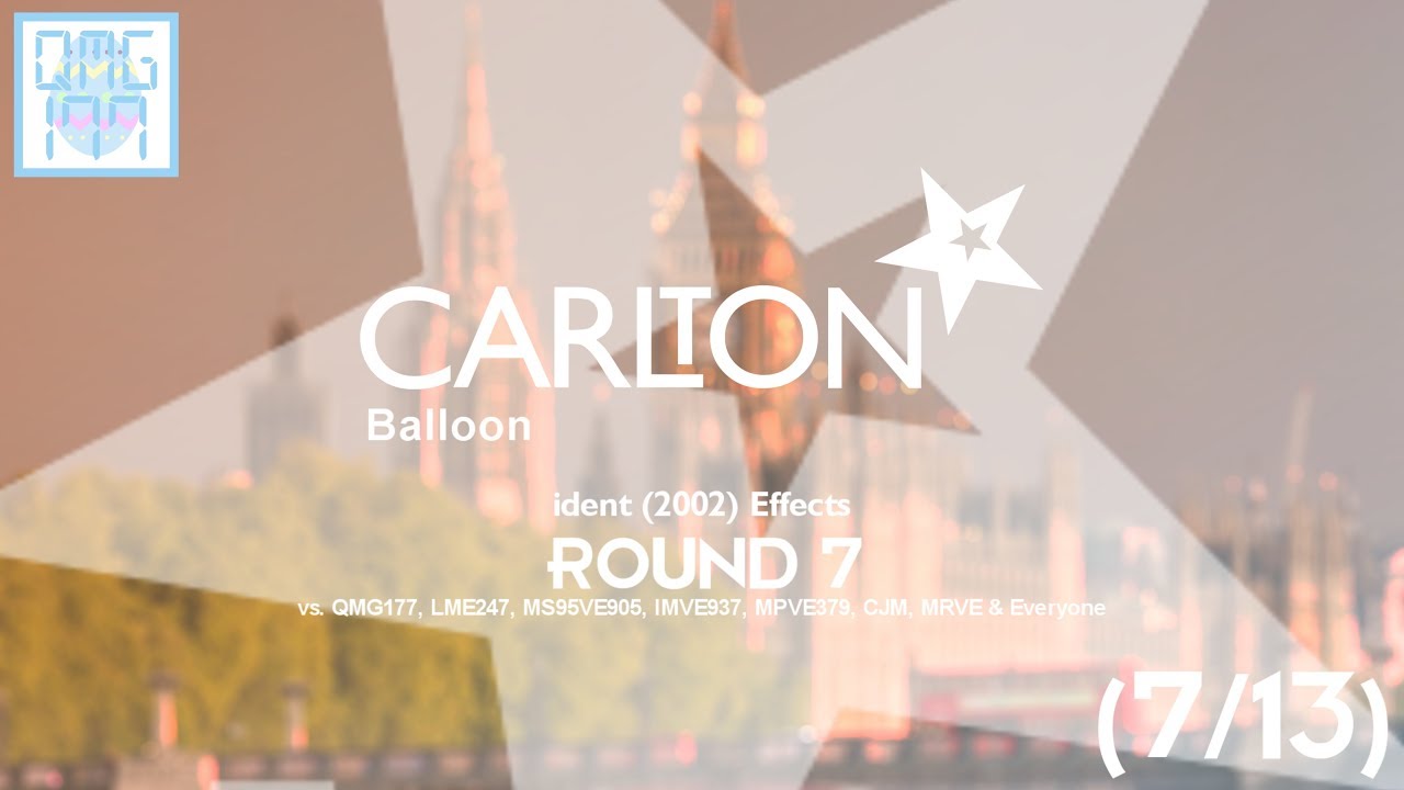 ITV1 Carlton ident (2002) Effects R7 vs. IMC135, LME247, MS95VE905 ...