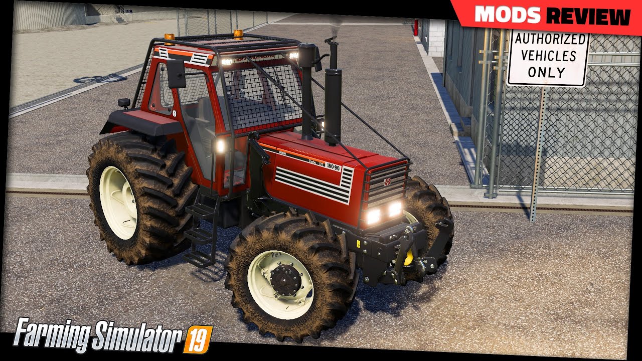 FS19 | Fiatagri 180-90 v1.1.0.1 (Medium Tractor) - Farming Simulator 19 ...