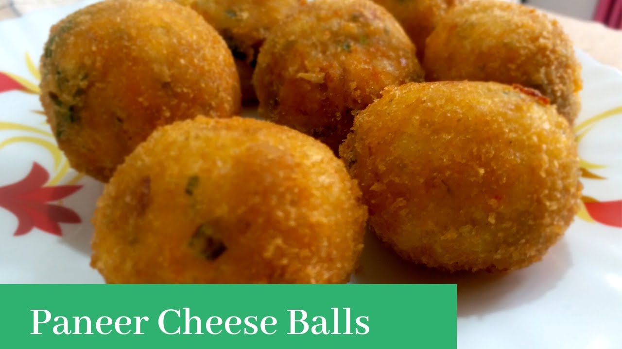 Paneer Recipe || Snacks Recipe || Cheesy Snacks || Paneer Cheese Balls ...