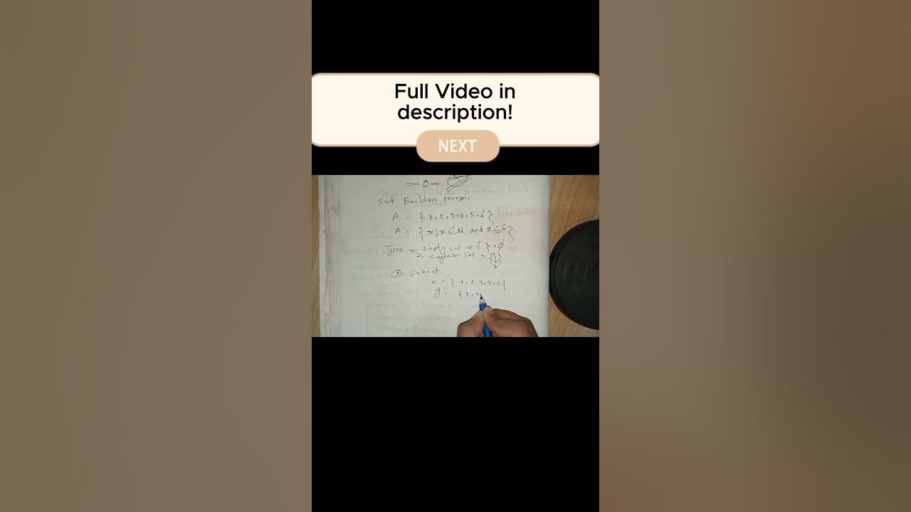 Set and Function: subset in bangla and Set Operation in bangla - discrete mathematics #shorts ...