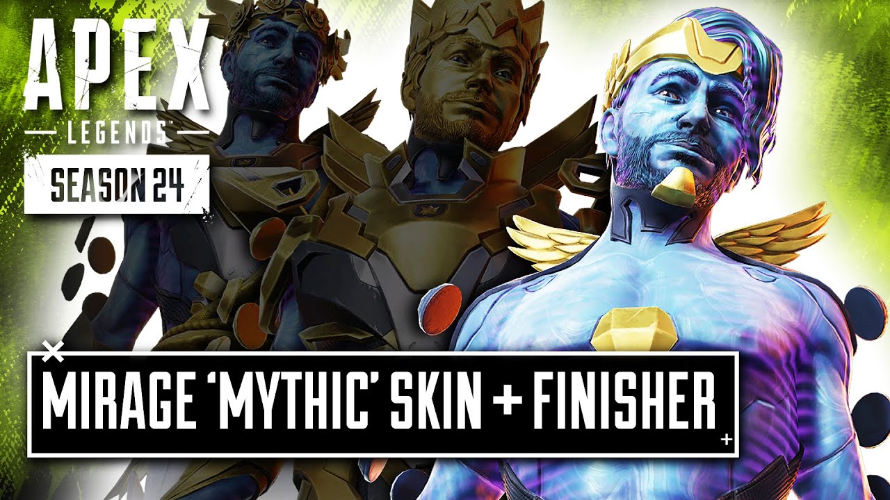Mirage Prestige/Mythic Skin Showcase - Apex Legends Heirloom - YouTube