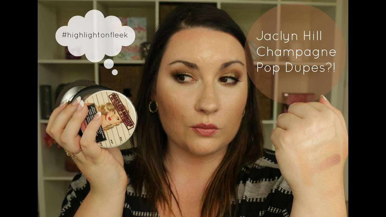 Dupe Alert Champagne Pop?! | Comparisons & Swatches - YouTube