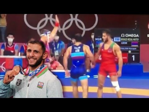 TOKYO 2020: BRONZ GR 77 Рафиг ГУСЕЙНОВ Карапет ЧАЛЯН Rafiq HUSEYNOV (AZE) vs Karapet CHALYAN (ARM)