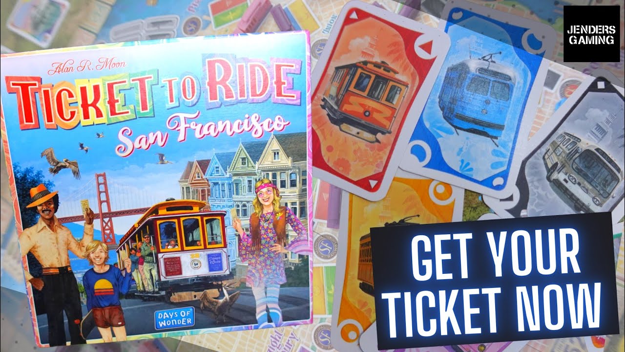 Ticket to ride San Francisco - Overview and how to play! - YouTube