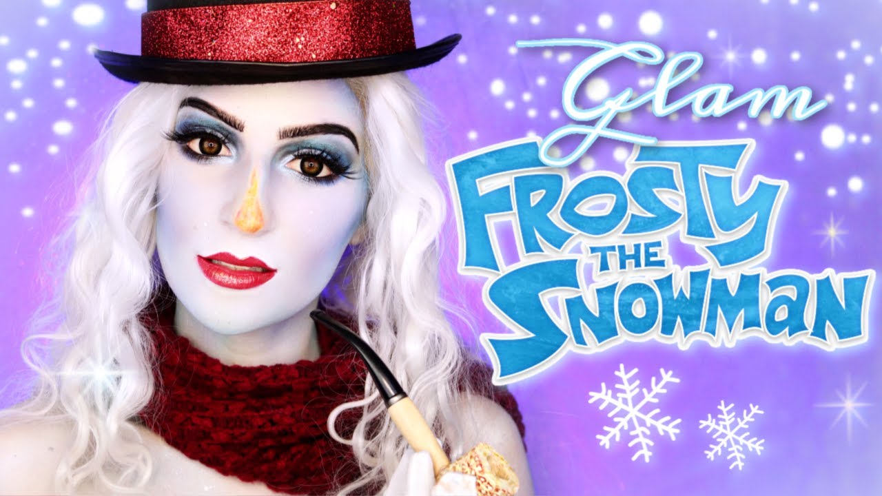 Glam Frosty the Snowman Makeup Tutorial & Body Paint | 12 Days of SFX ...