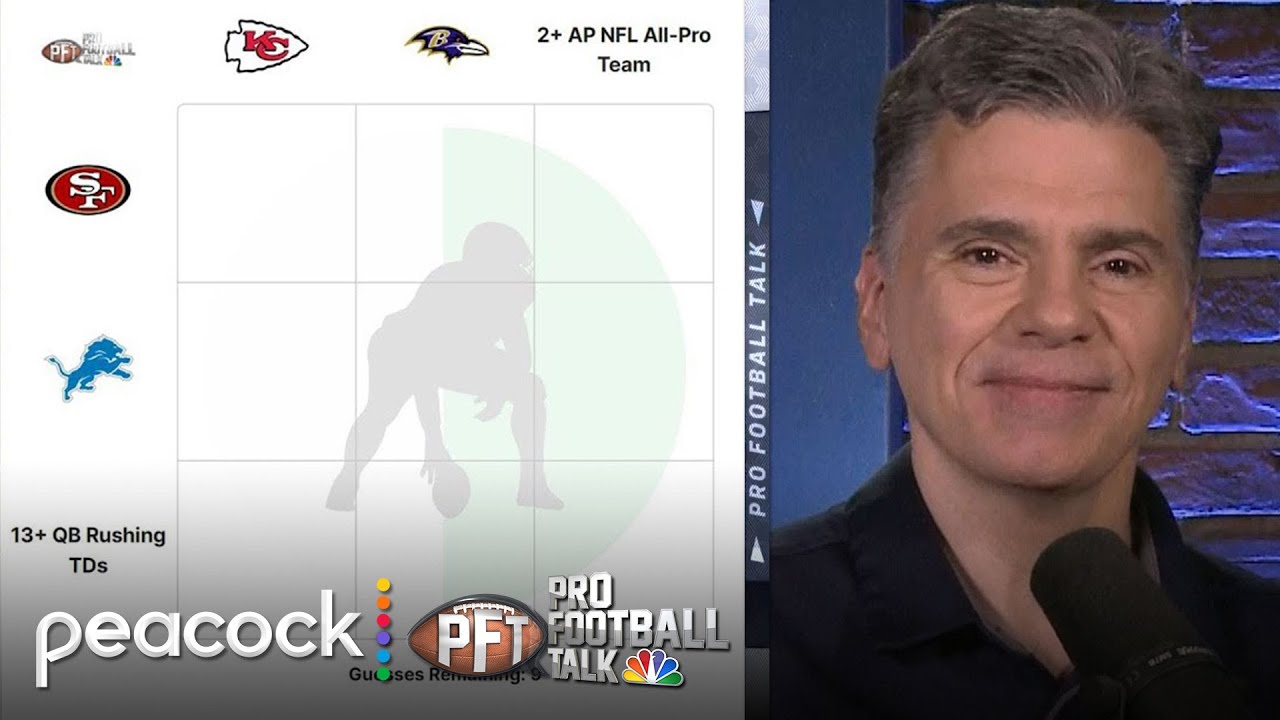 PFT plays The Grid: Featuring Chiefs, Ravens, 49ers, Lions | Pro ...