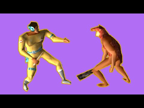 Time commando PSX gameplay