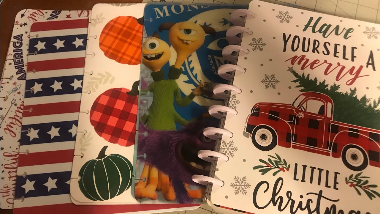 Making More DIY Happy Planner Covers - YouTube