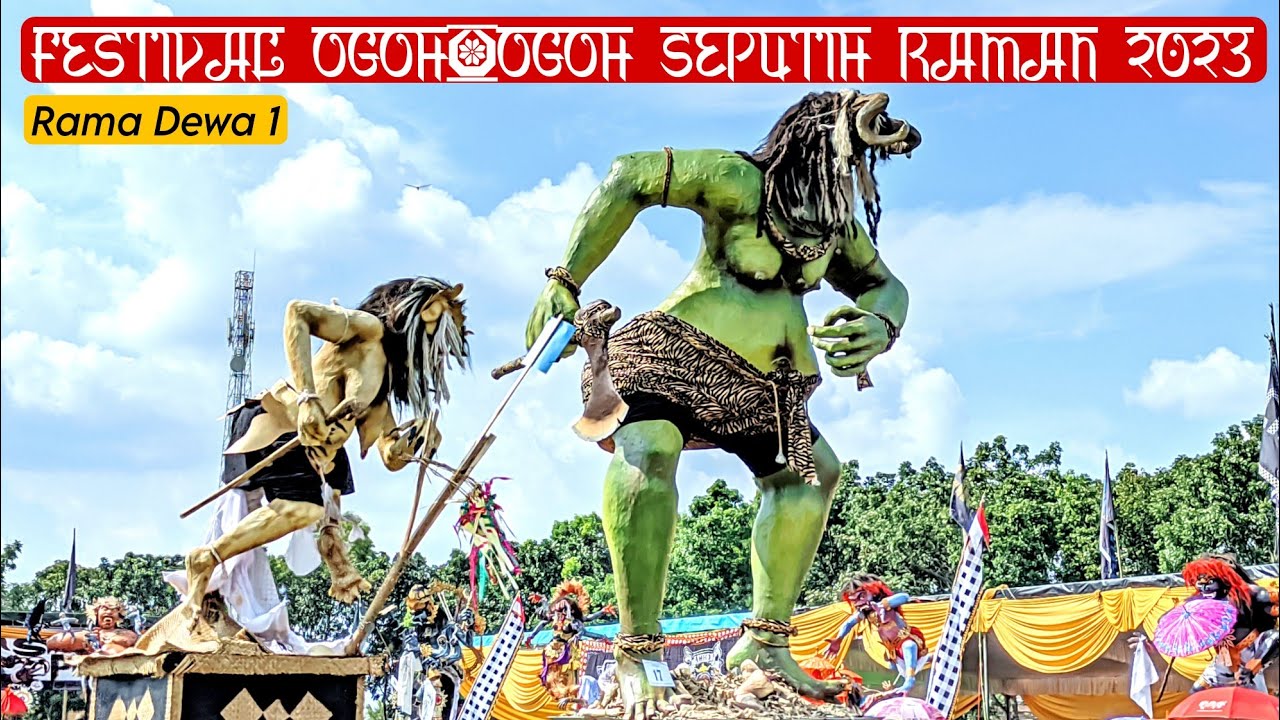 Festival Ogoh-ogoh Seputih Raman 2023 - Peserta dari Rama Dewa 1 - YouTube