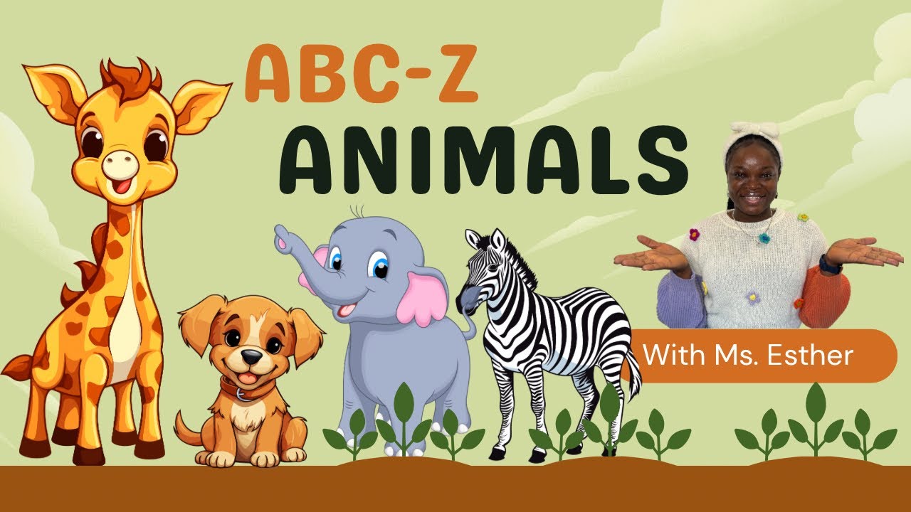 Animal Alphabets | ABC Animals for Kids | Learning About Animals - YouTube