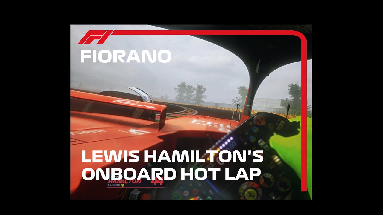 2025 Lewis Hamilton testing Ferrari around Fiorano circuit | POV ...