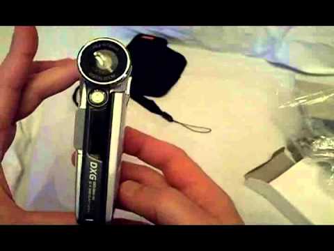 DXG 569v HD Video Camera Unboxing - YouTube