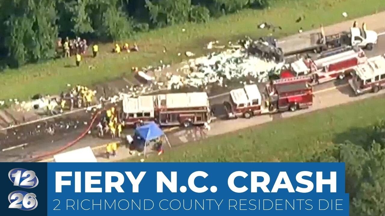 2 Richmond County residents died in this North carolina crash - YouTube