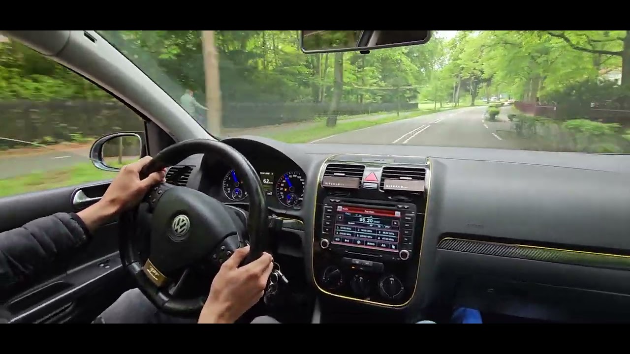 Golf 2.5 Rabbit Turbo, EMU Black ECU DSG swap. RS3 07k engine - YouTube