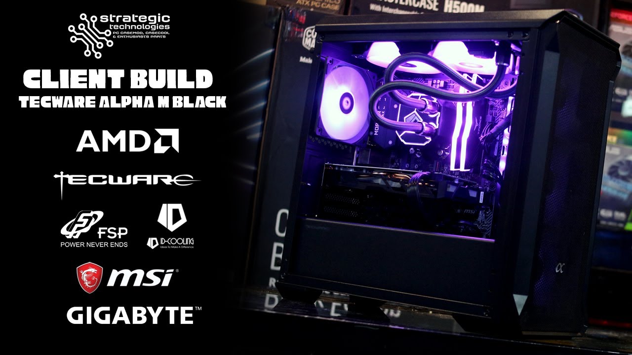 Client Build: Melvin Fabian | ZAMBOANGA CITY | Tecware Alpha M mATX ...