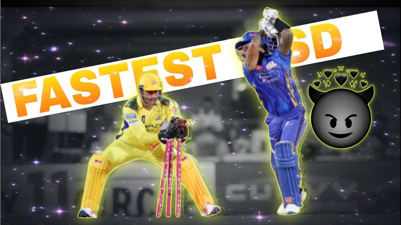 MS dhoni unbelievable Stumping | Csk Vs Mi match review - YouTube