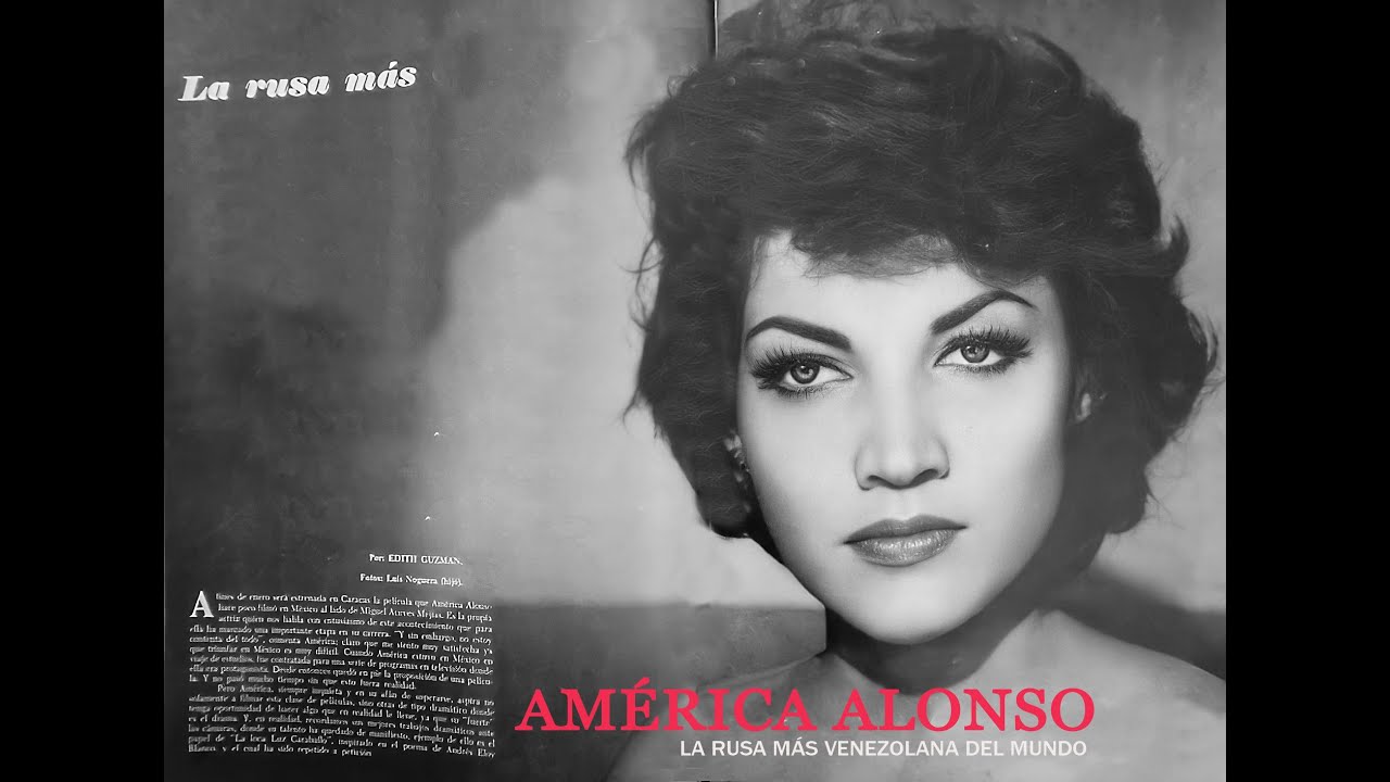 AMÉRICA ALONSO #AmericaAlonso #RCTV #AlexanderSolorzano - YouTube