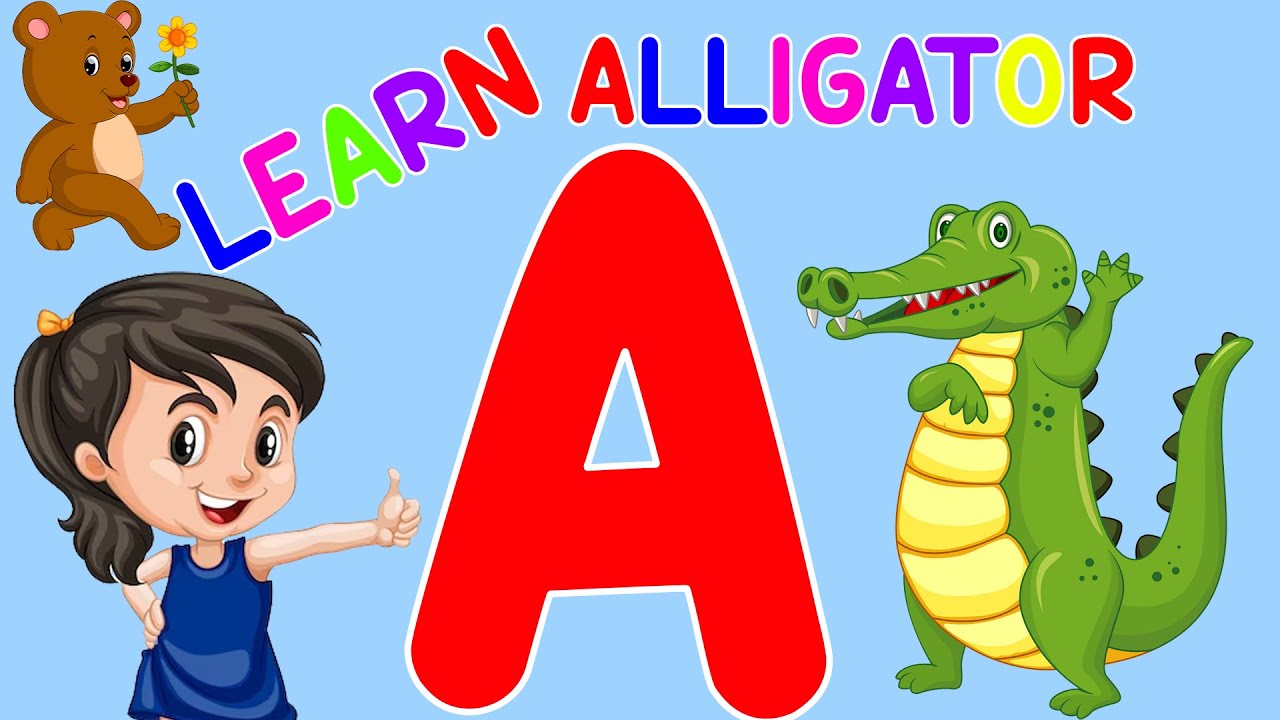A is for Alligator ABC song Phonics song ABC Phonics song Fun learning ...