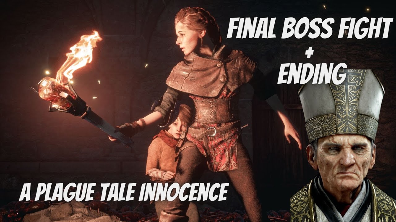 A PLAGUE TALE: INNOCENCE FINAL BOSS FIGHT + ENDING 4K - YouTube