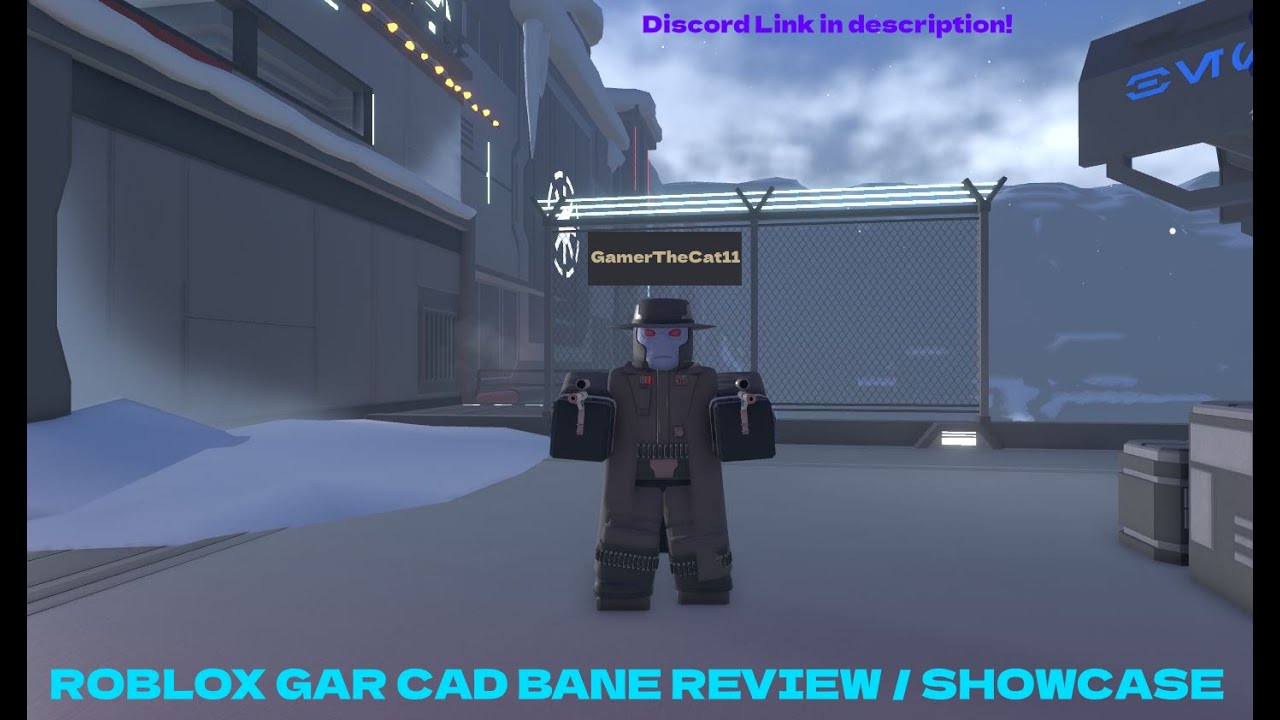 Roblox GAR Cad Bane Review/Showcase - YouTube