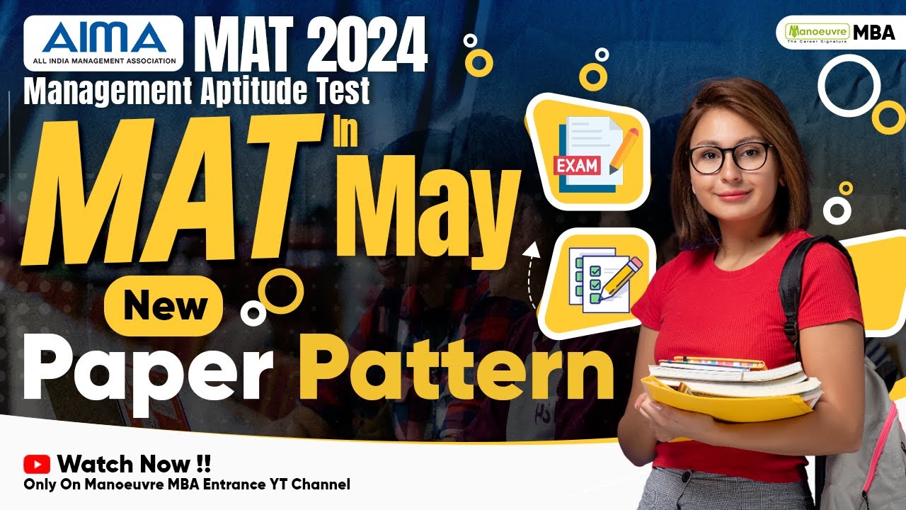 MAT 2024 - Paper Pattern Changed | New Pattern | MAT In May | Latest ...