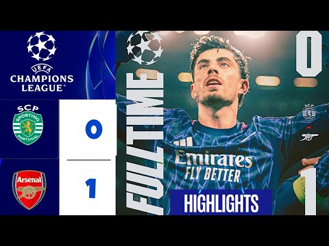 Sporting CP vs Arsenal 0-1 Highlights Champions League 25/26 | sporting - arsenal | Kai Havertz Goal