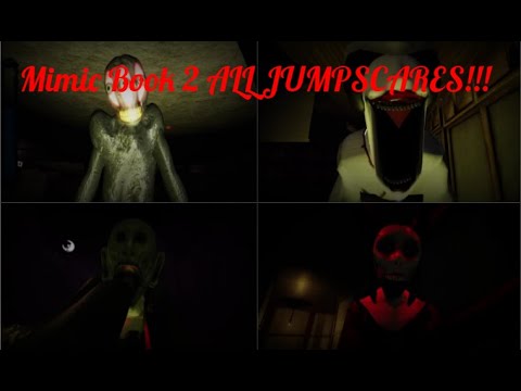 Roblox Mimic Book 2 Jump Scares | (Roblox Mimic) - YouTube