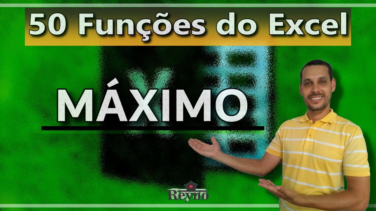Função MÁXIMO - 50 Fórmulas do Excel - 12 de 50 - YouTube