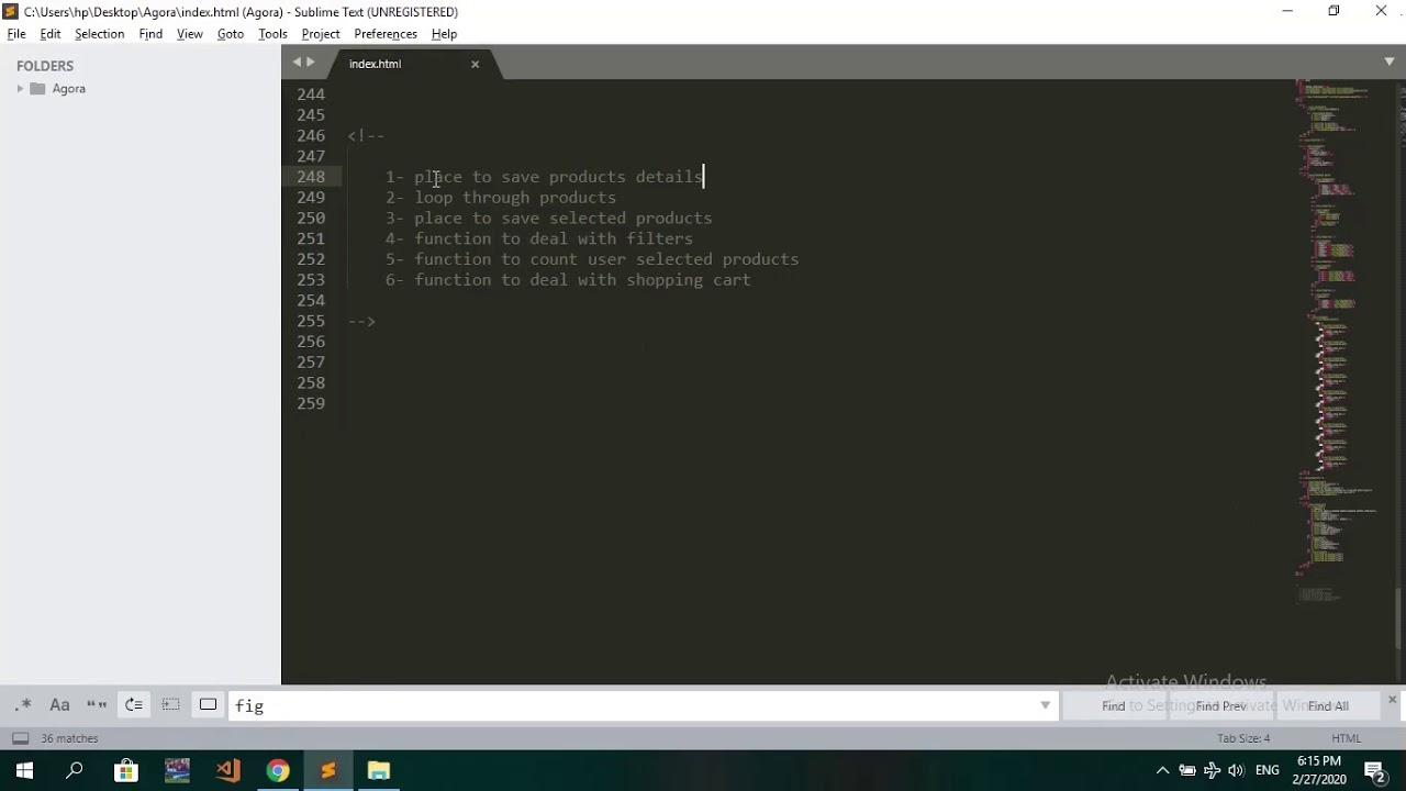 2- products array - part 1 - YouTube