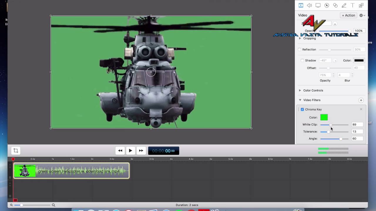 Come Utilizzare il Green & Blue Screen su ScreenFlow - YouTube