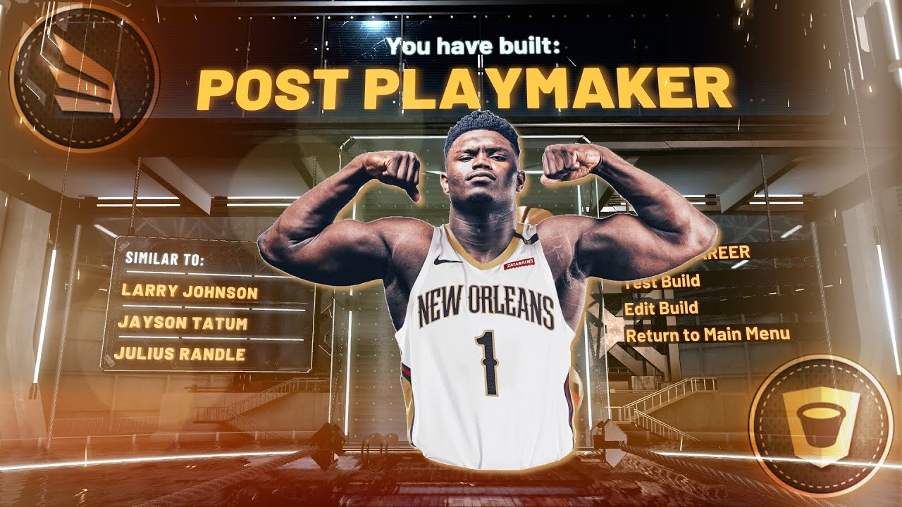 NBA 2k20 Best Post Playmaker Build: CAN SPEEDBOOST AND GET CONTACTS ...