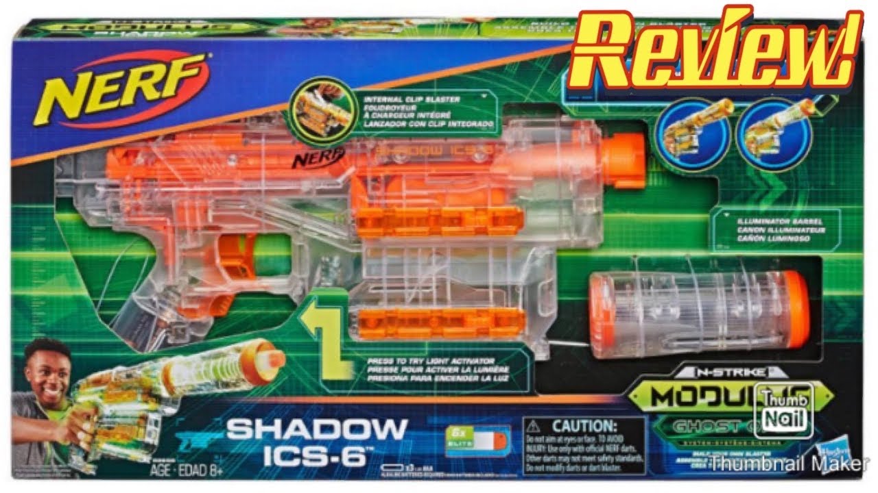 [Review] Nerf-Shadow ICS-6 - YouTube
