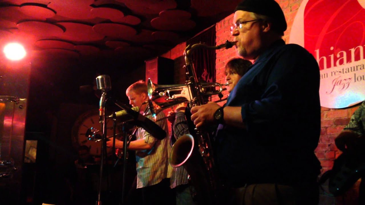 The Boston Horns - "Funkifized" @ Chianti's in Beverly - YouTube