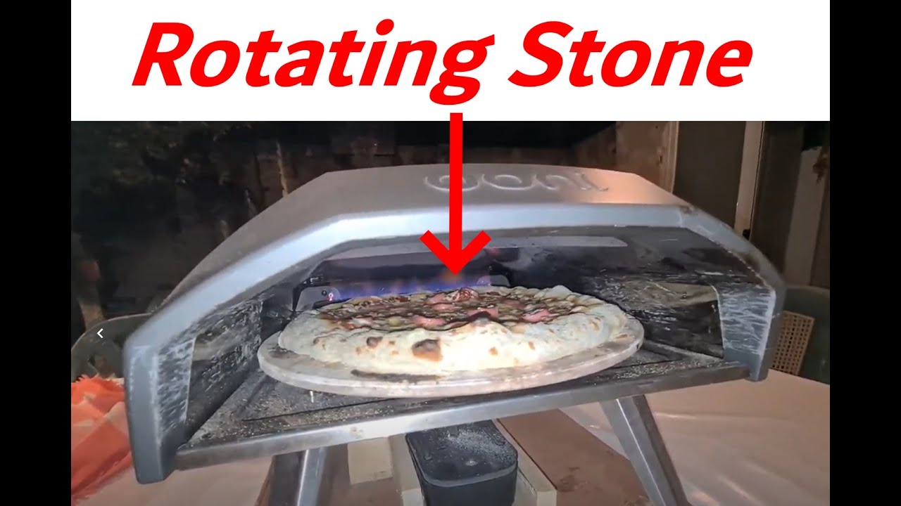 How I modified my ooni koda to make a rotating stone - YouTube