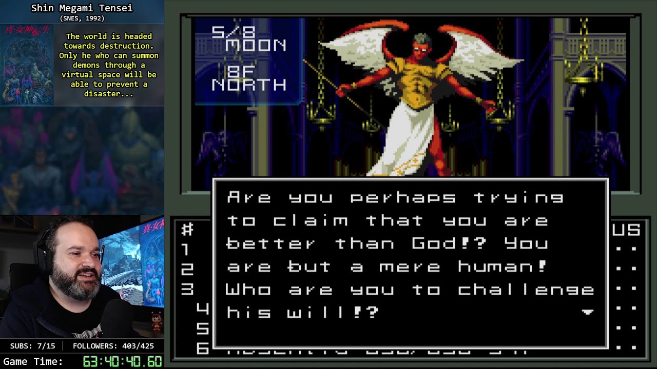 Shin Megami Tensei (SNES, 1992) - Part 18 of 19 - YouTube