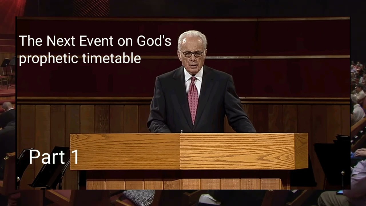 John Macartur - The Next Event on God's prophetic timetable. part 1 ...