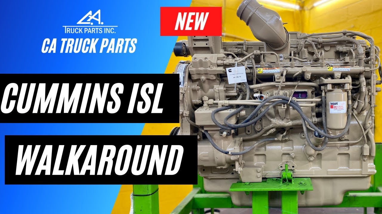 (NEW CUMMINS RECON) 2006 Cummins ISL 8.3L Diesel Engine For Sale | CA ...