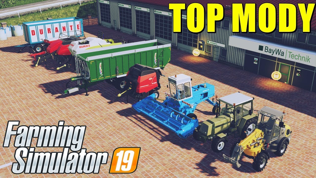 TOP 10 MODÓW DO FS 19 #MODHUB #3 - YouTube