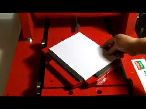 MAQUINA DE RODILLO CORTE SUAJE - YouTube