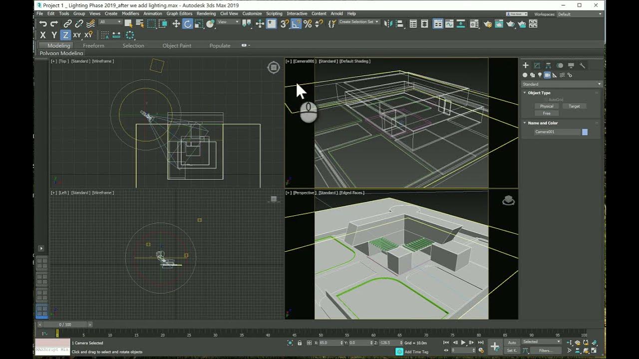 Camera and Scanline Rendering for Beginners in 3Ds Max - YouTube