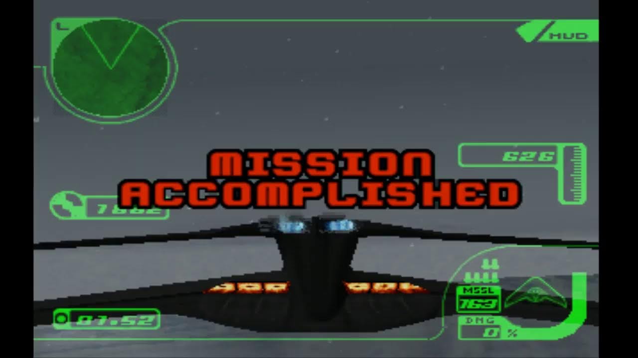 Ace Combat 3 | Free Mission Play | X-49 Night Raven - YouTube