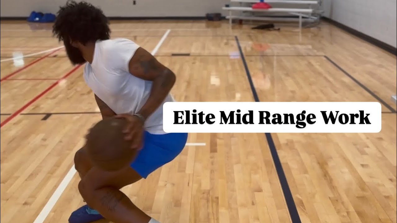 Pro level moves to mid range jumper - YouTube
