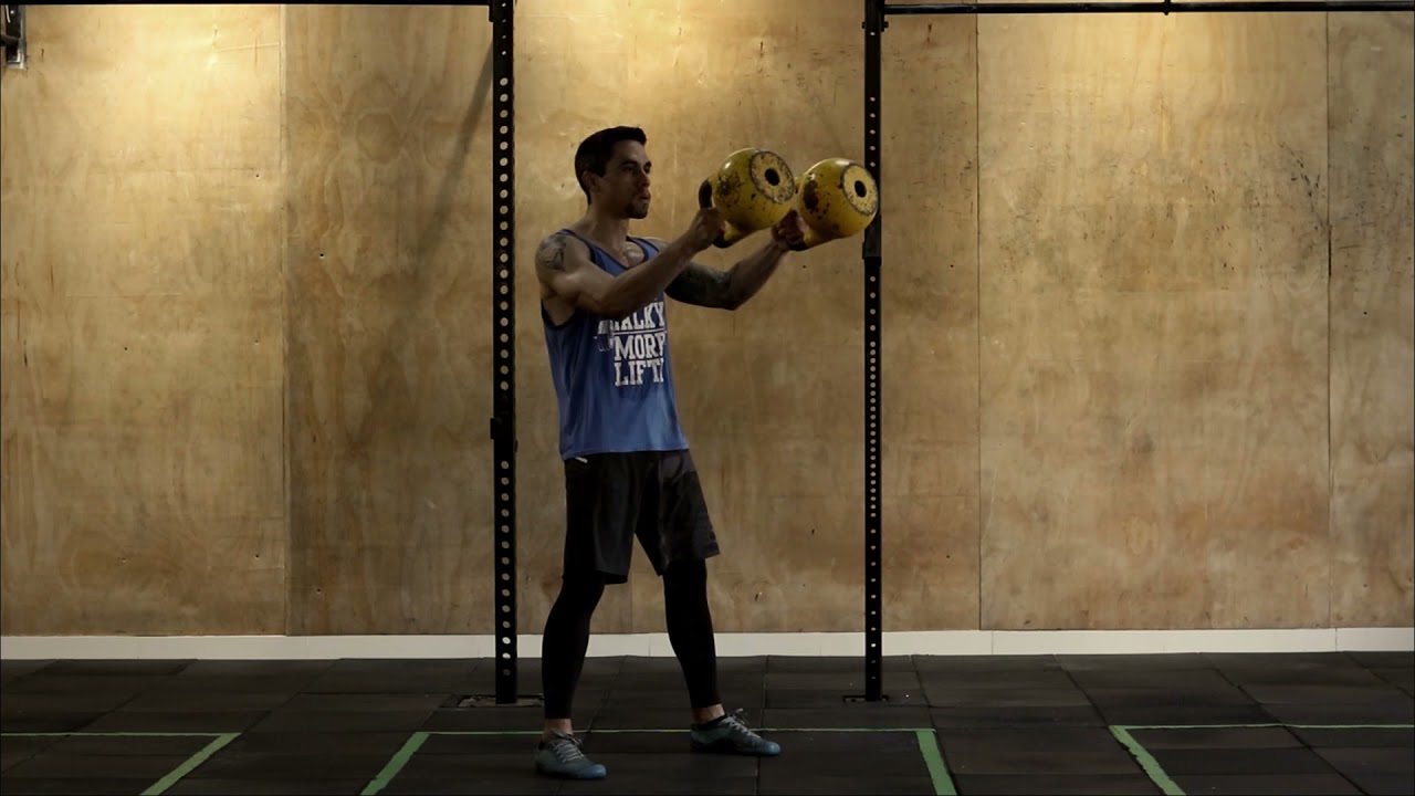 Swing doble hardstyle con Kettlebell / Kettlebell Double swing ...