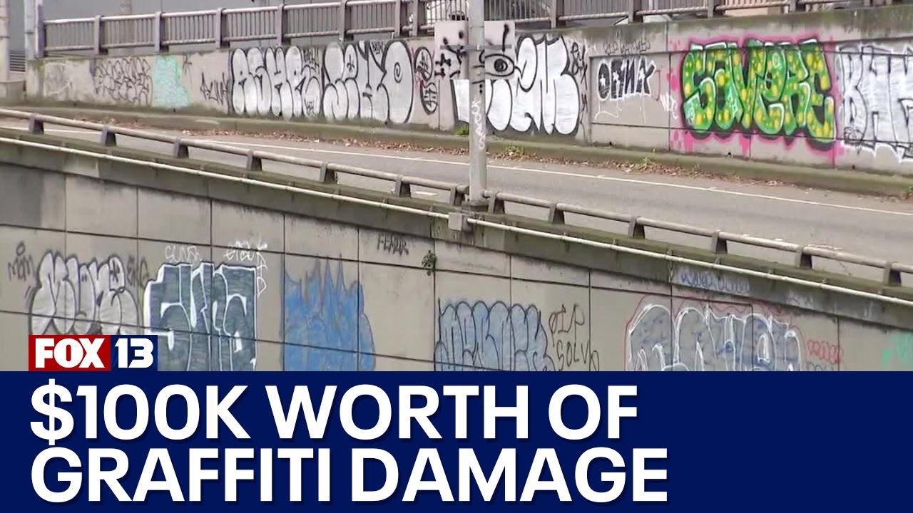 17 in WA charged in connection with $100K worth of graffiti vandalism ...